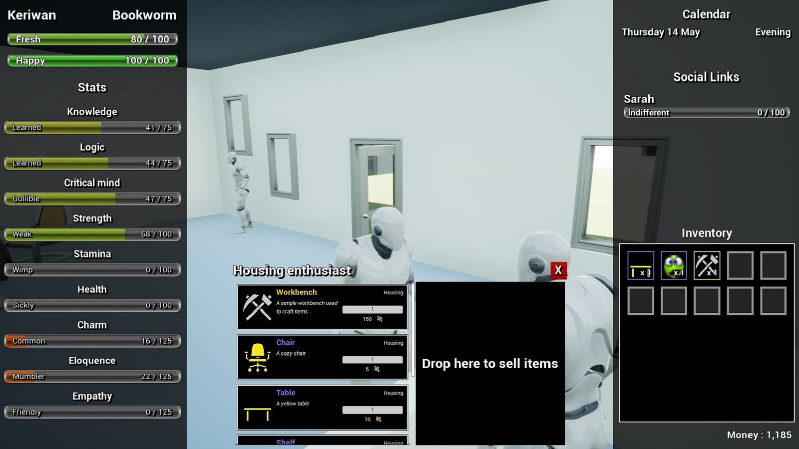 Life Sim Template in Blueprints - UE Marketplace