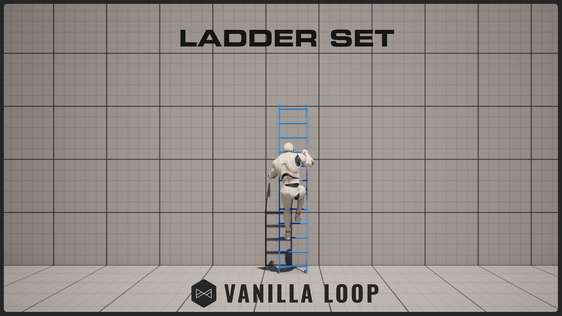 在动画创建的ladder Set 虚幻引擎商城
