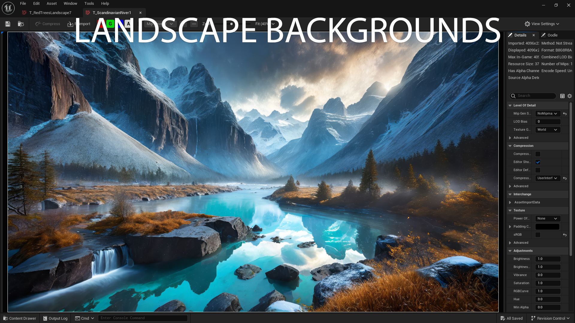 Landscape Backgrounds