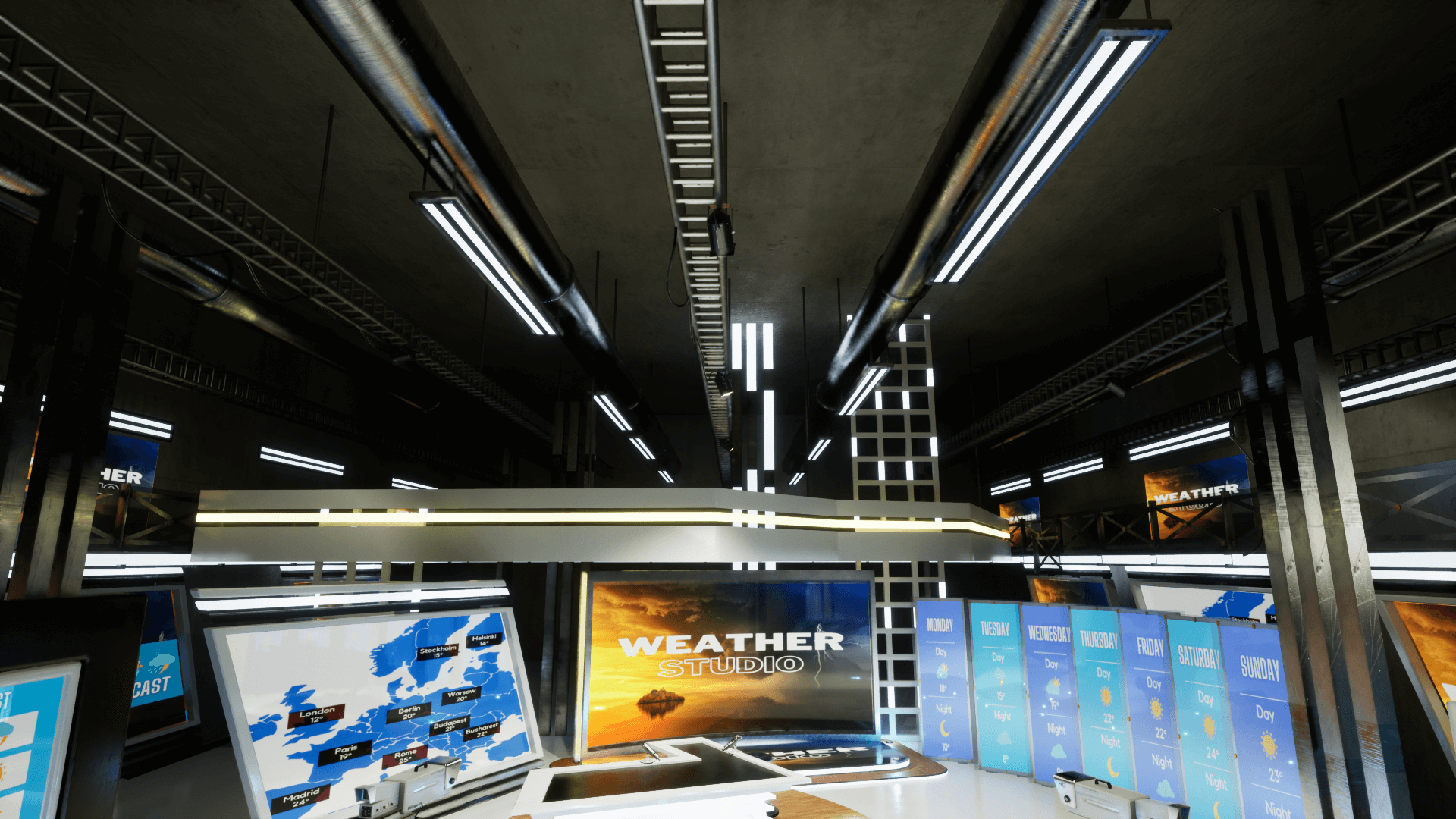 LEAKED GAME ASSETS - Weather TV Studio