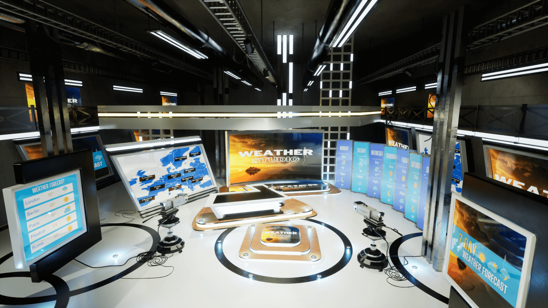 LEAKED GAME ASSETS - Weather TV Studio