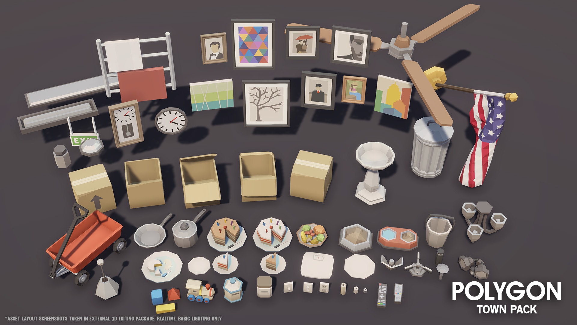 POLYGON - Town Pack in Environments - UE Marketplace