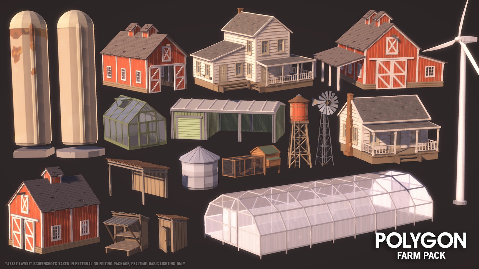 POLYGON - Farm Pack in Environments - UE Marketplace