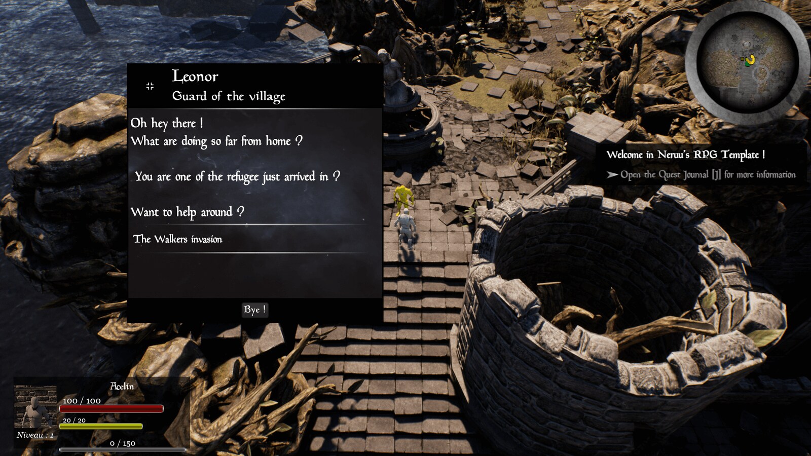 A Rpg Template In Blueprints Ue Marketplace