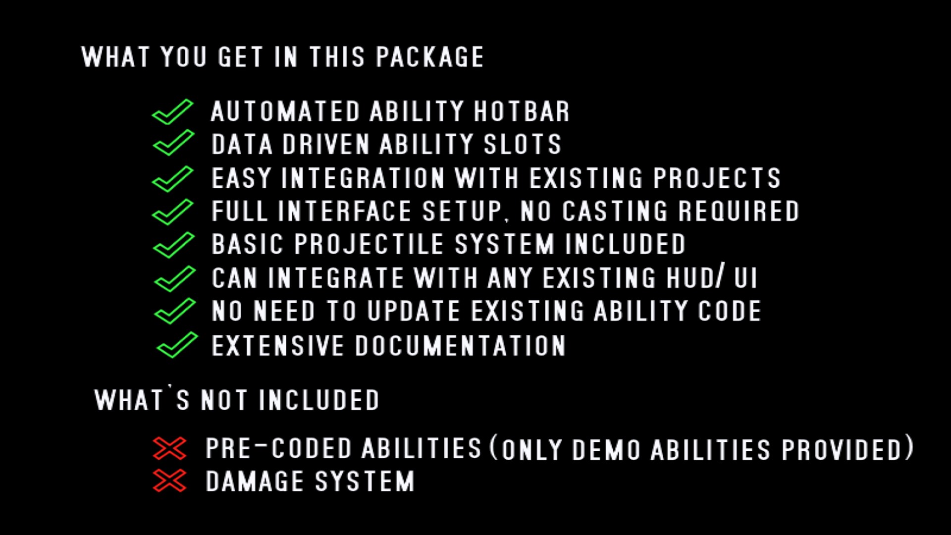 Simple Gameplay Ability System in Blueprints - UE Marketplace