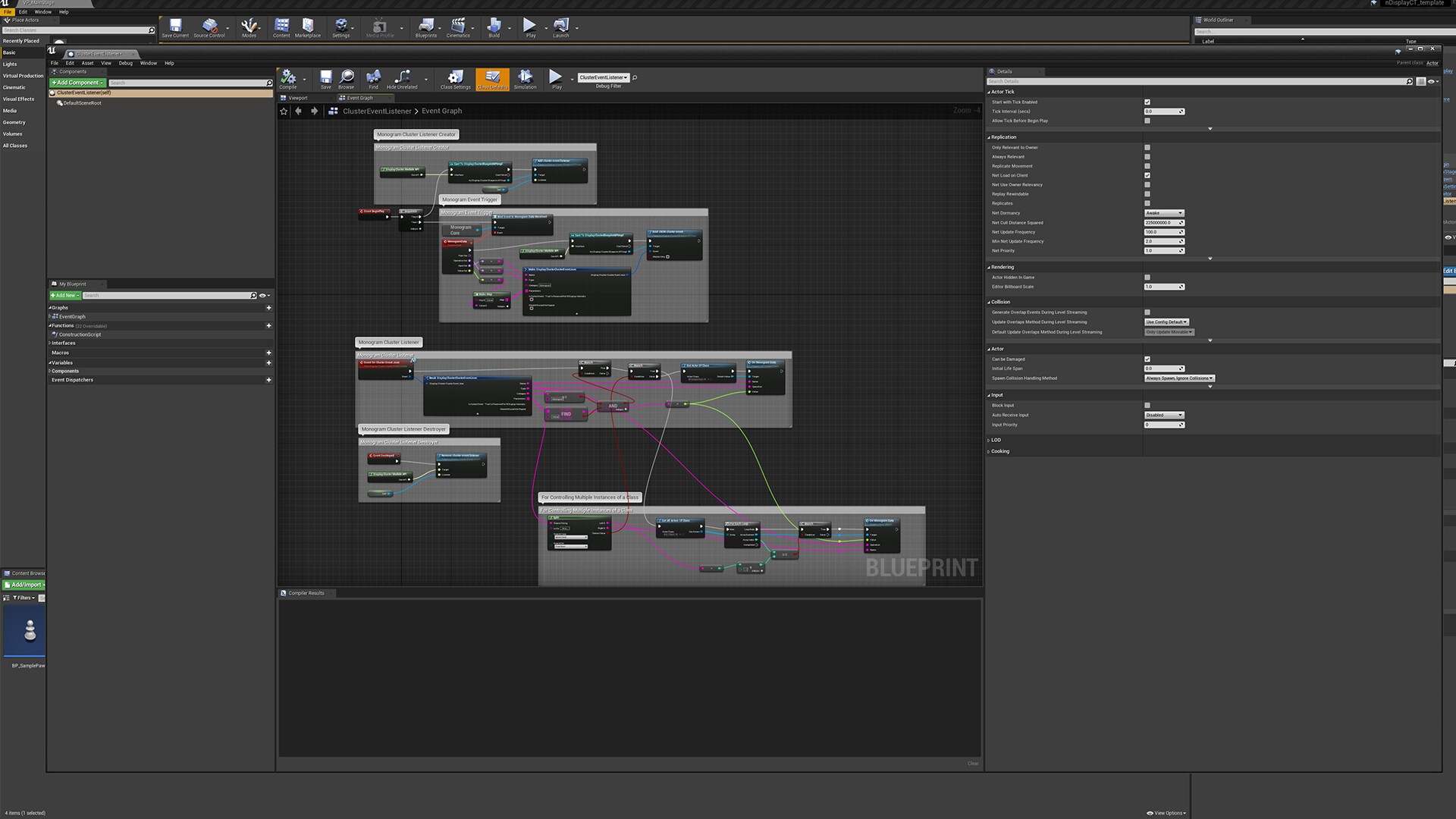 Monogram nDisplay Control Toolkit Plugin in Code Plugins - UE Marketplace