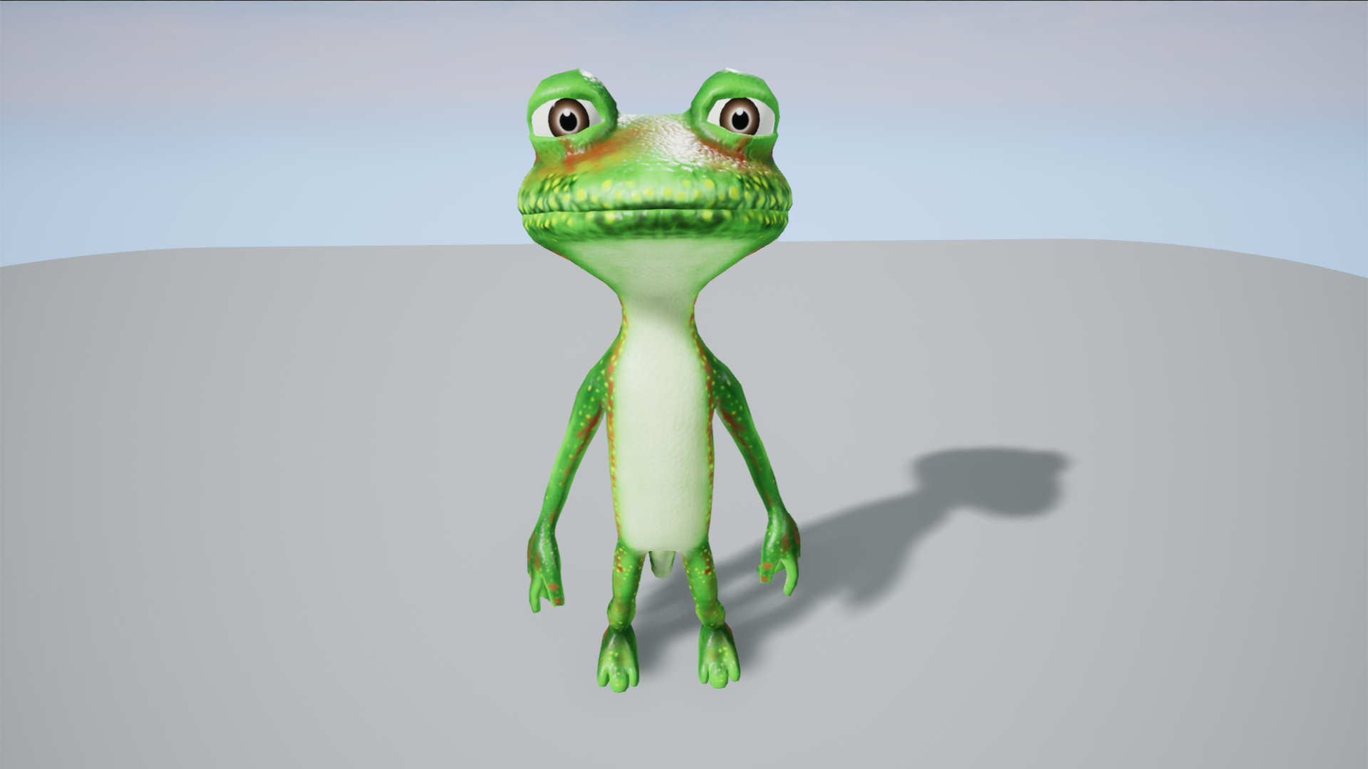 Toon Humanoid Lizard in Characters - UE Marketplace