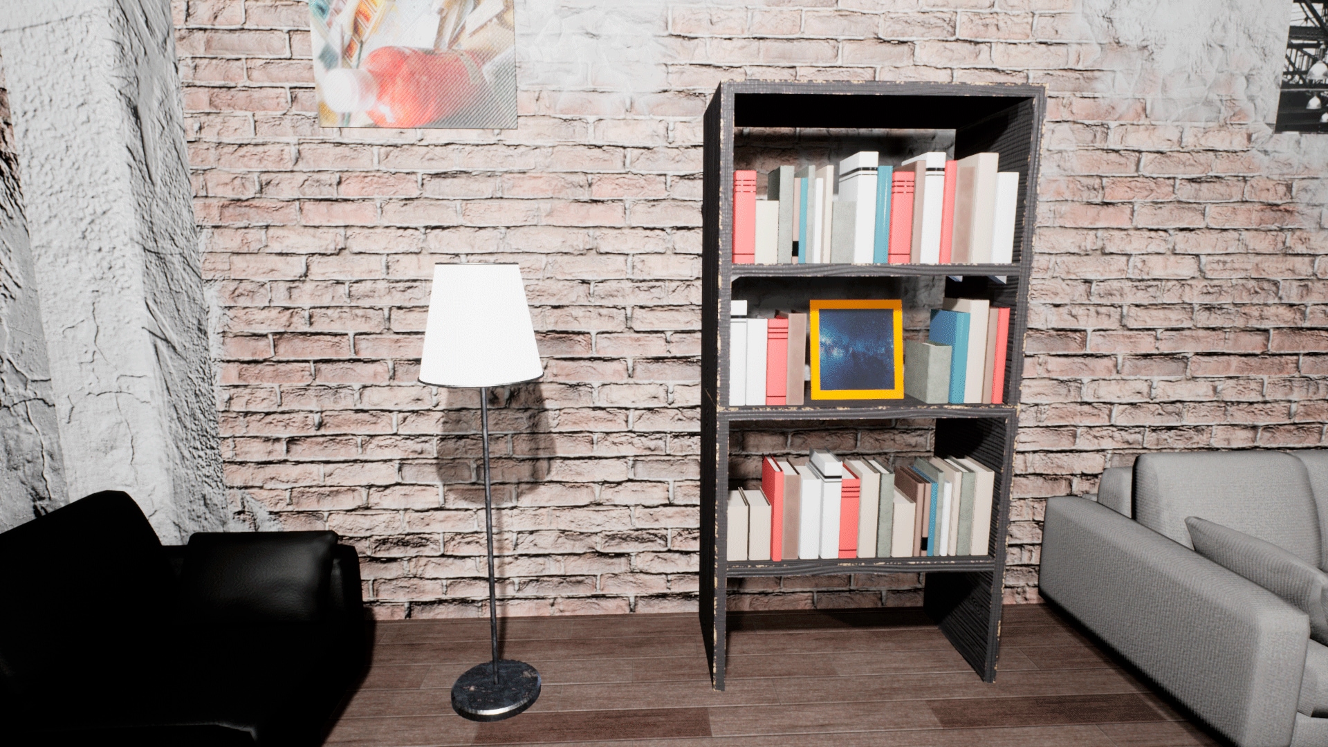 Loft - modular interior, 카테고리 배경 - UE 마켓플레이스