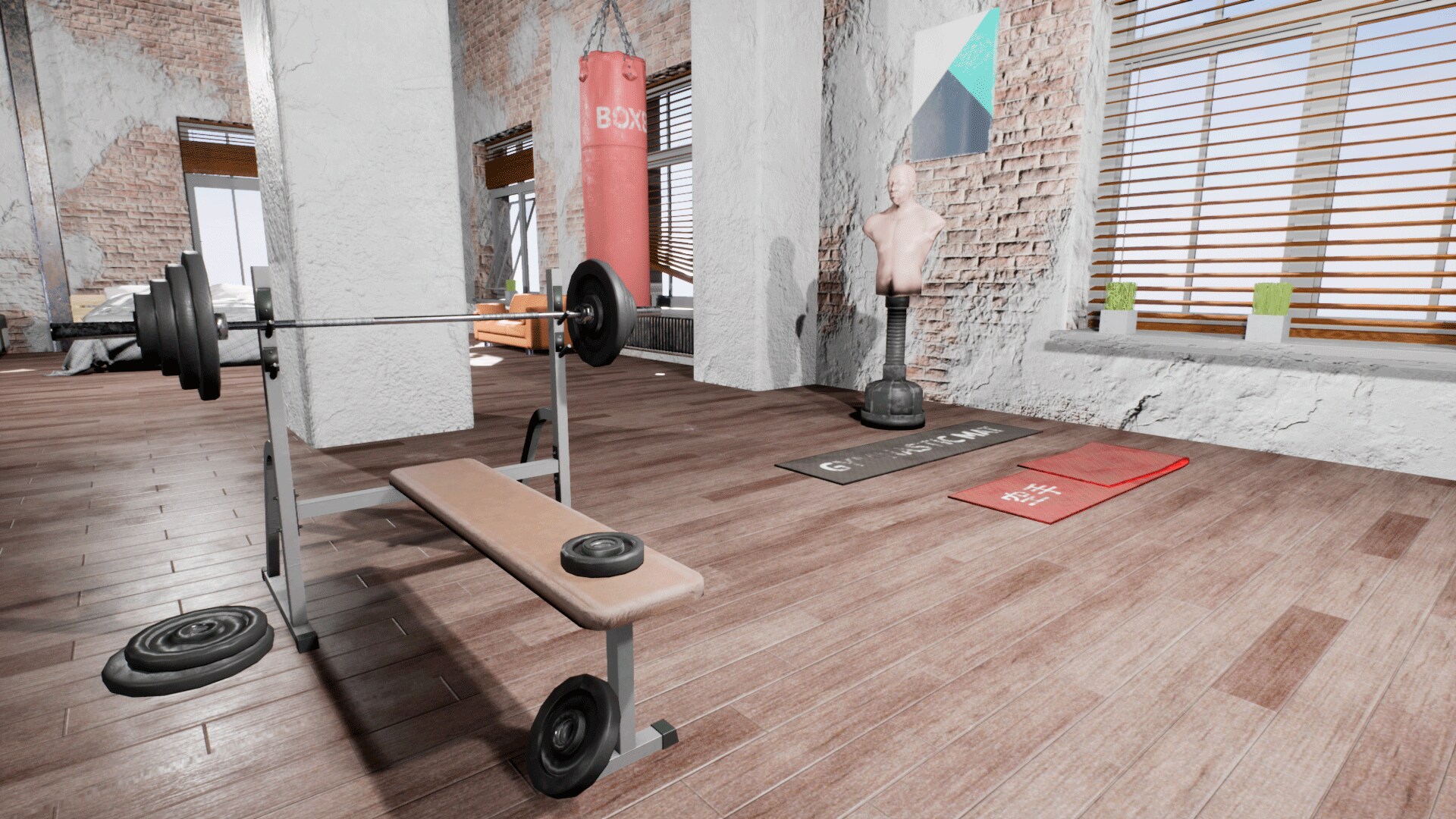 Loft - modular interior, 카테고리 배경 - UE 마켓플레이스