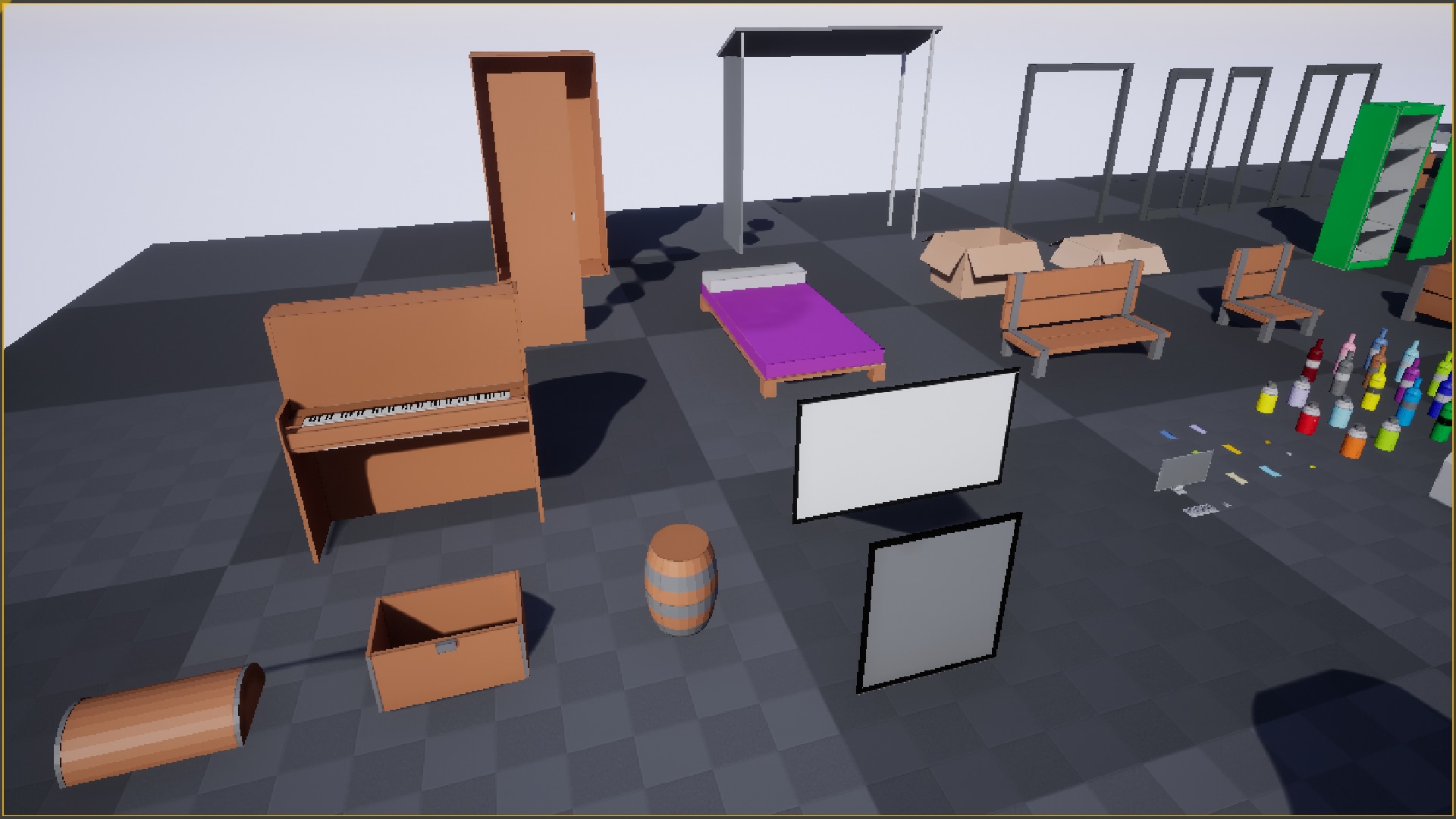 LowPoly Things in Props - UE Marketplace