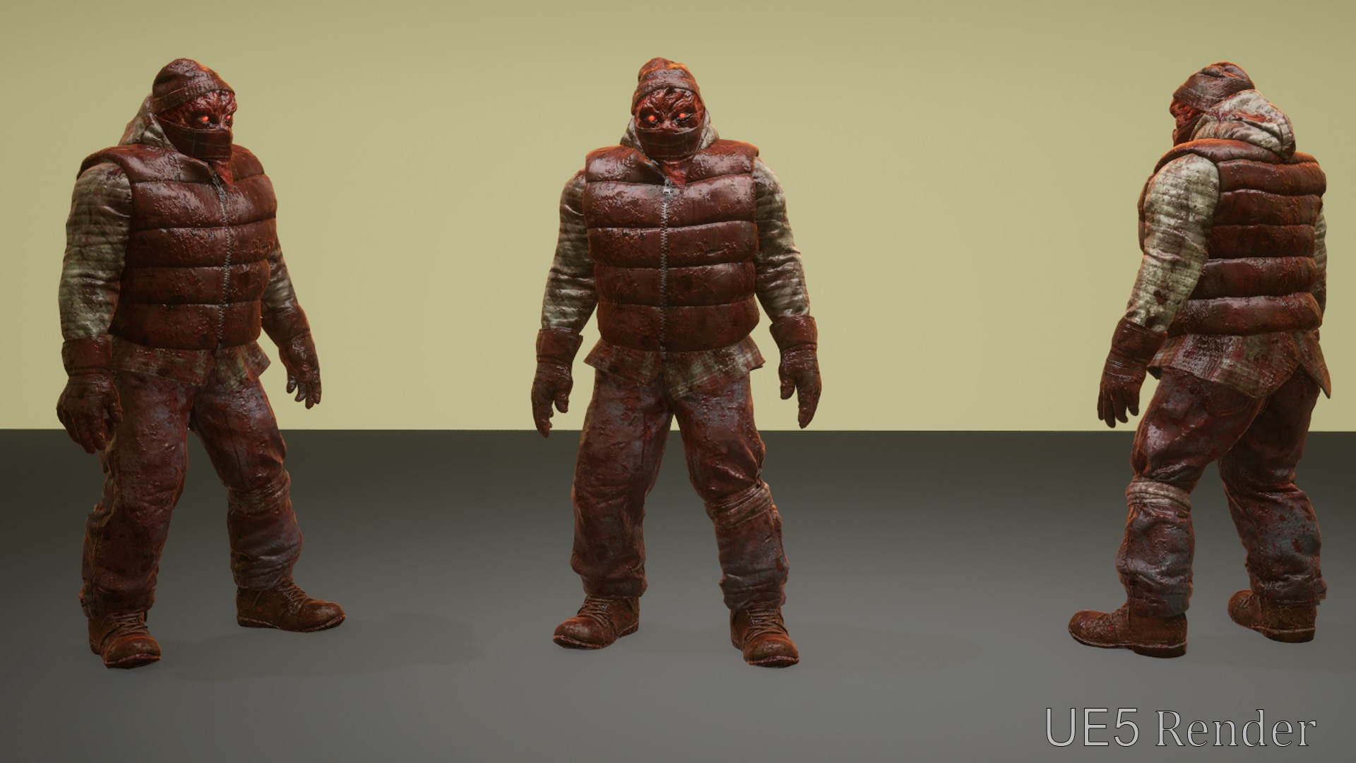 在角色创建的Evil Lumberjack Character - 虚幻引擎商城