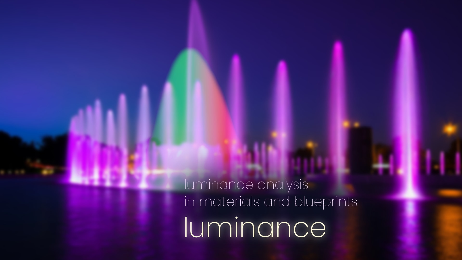 Luminance In Code Plugins UE Marketplace luminance-in-code-plugins-ue-marketplace
