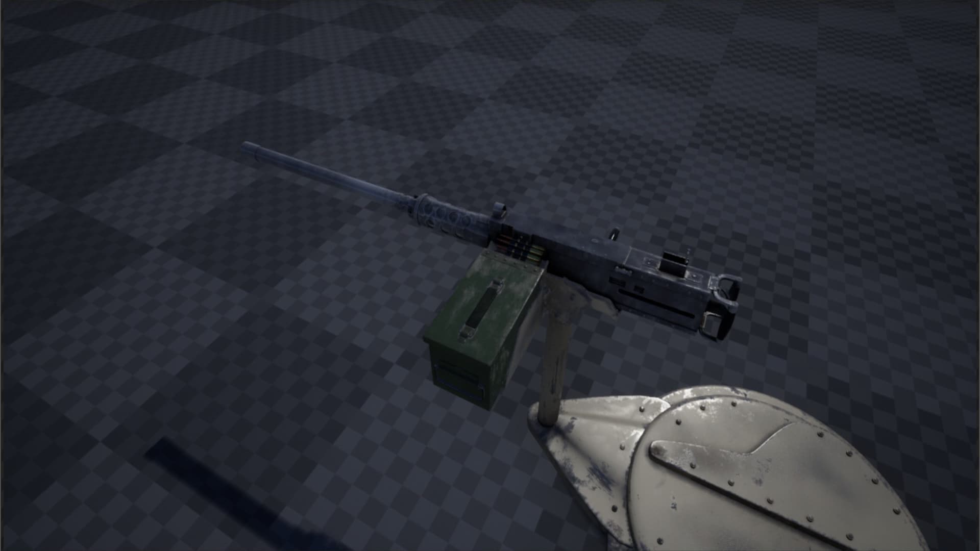 在武器创建的M2_Machine-Gun System - 虚幻引擎商城