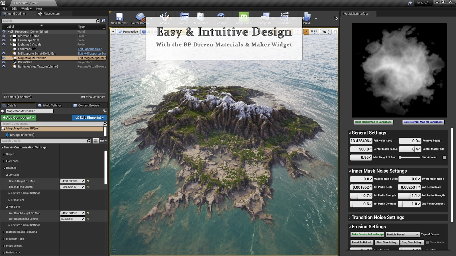 Magic Map Material & Maker in Blueprints - UE Marketplace