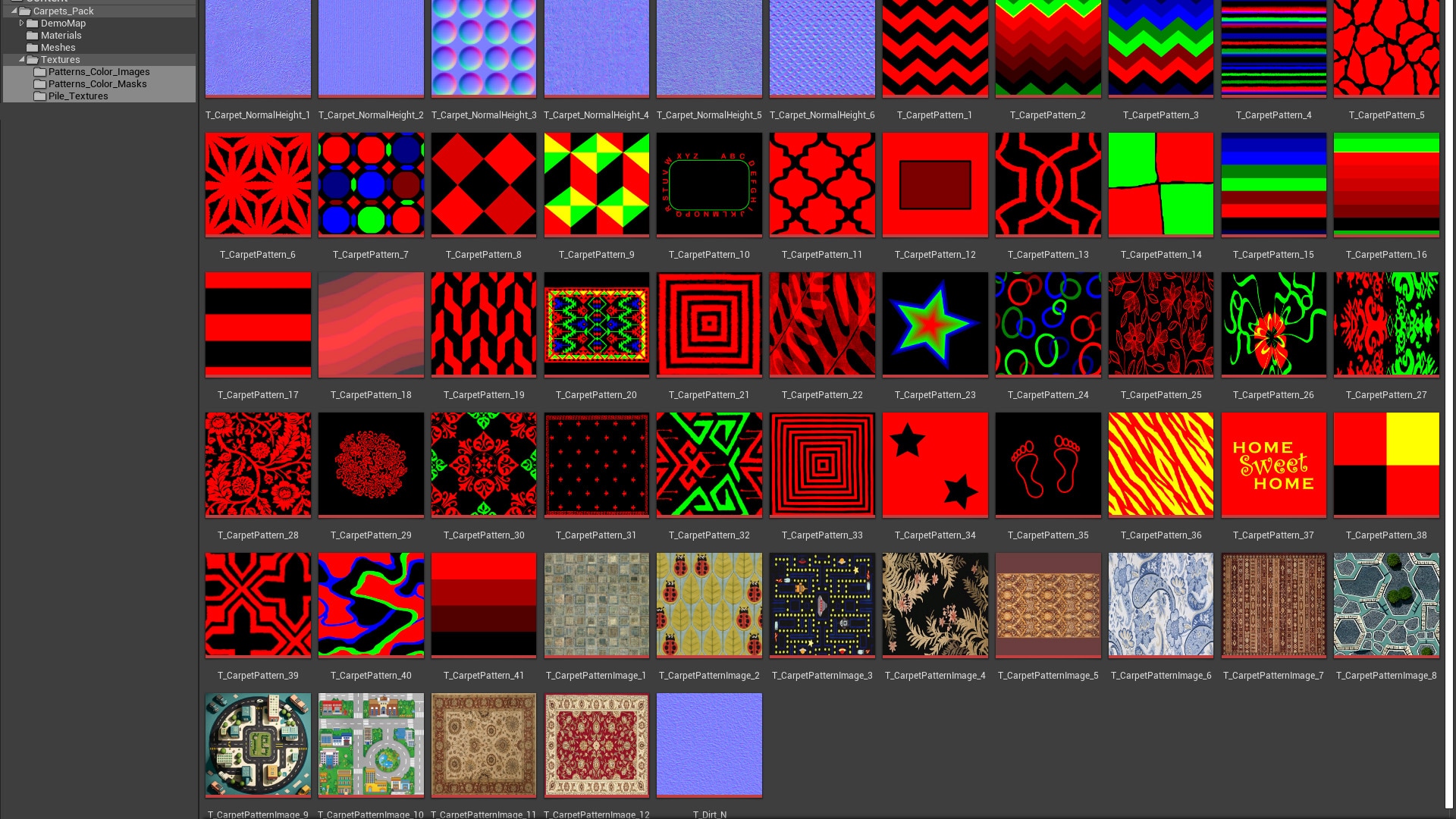 Carpets Pack in Architectural Visualization - UE Marketplace