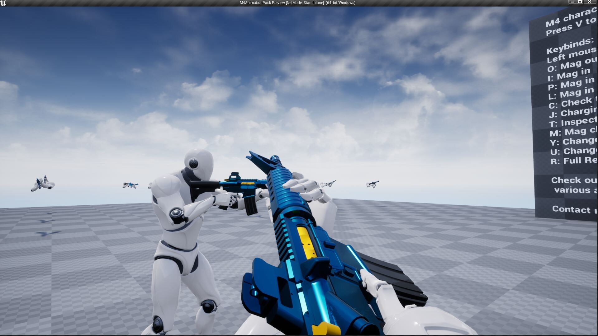 M4 Character Animation Pack in Animations - UE Marketplace