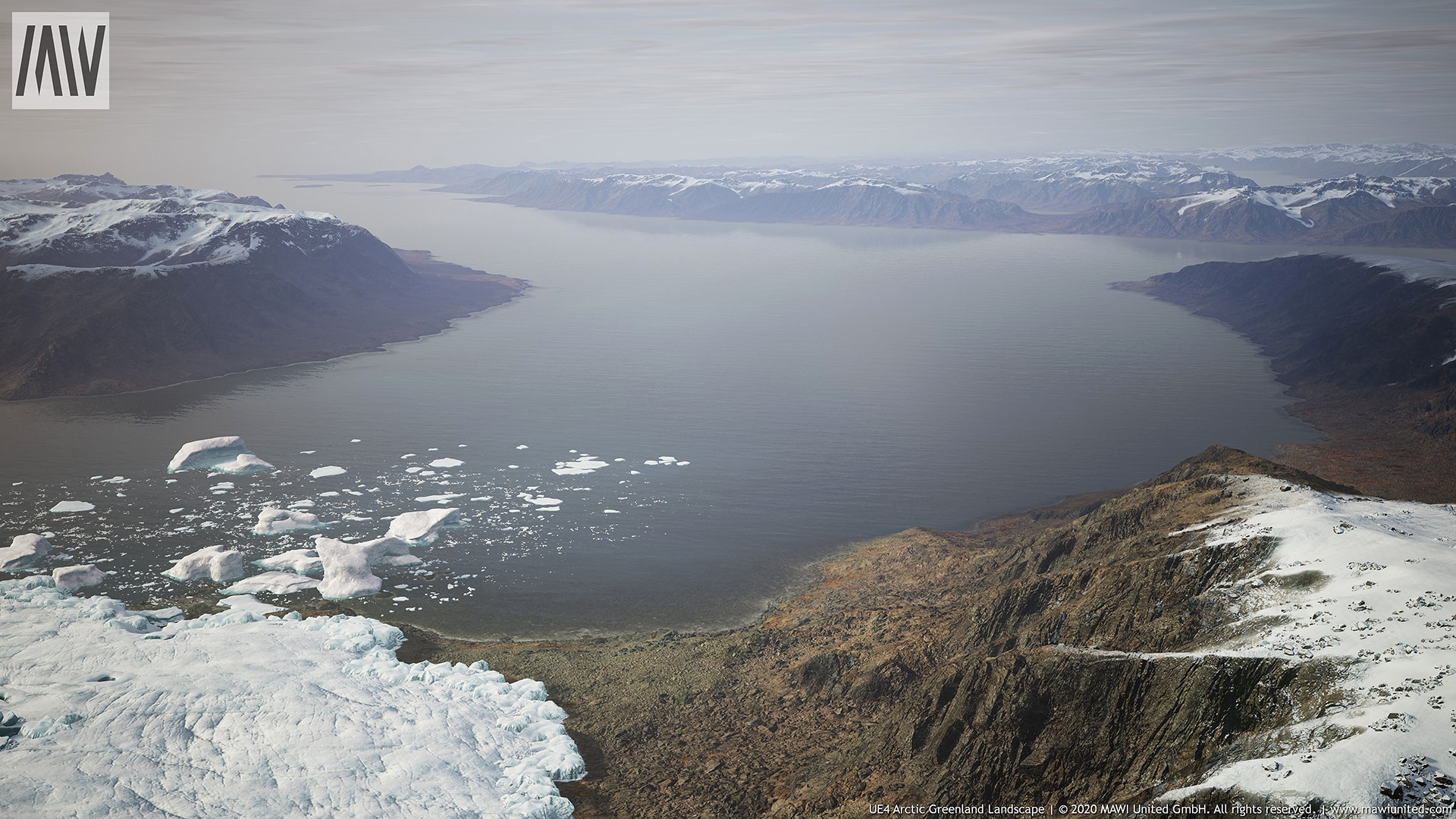 MW Arctic Greenland Landscape in Environments - UE Marketplace