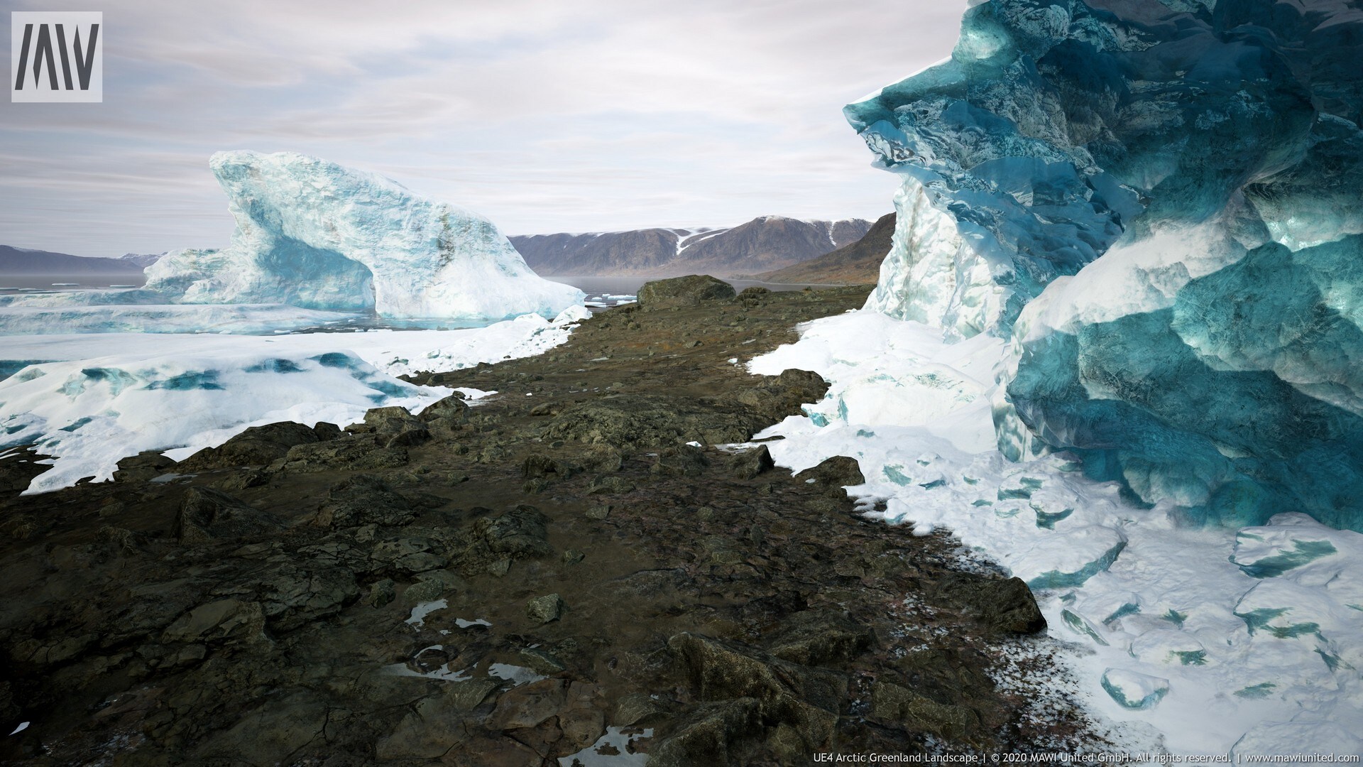 MW Arctic Greenland Landscape in Environments - UE Marketplace