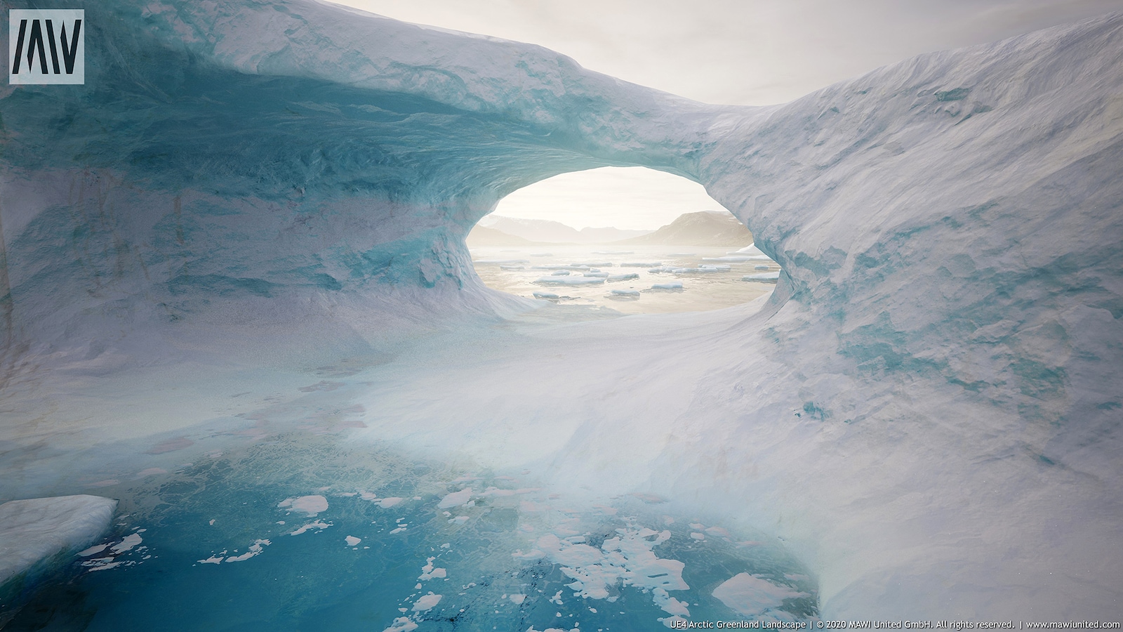 Arctic Greenland Landscape in Environments - UE Marketplace