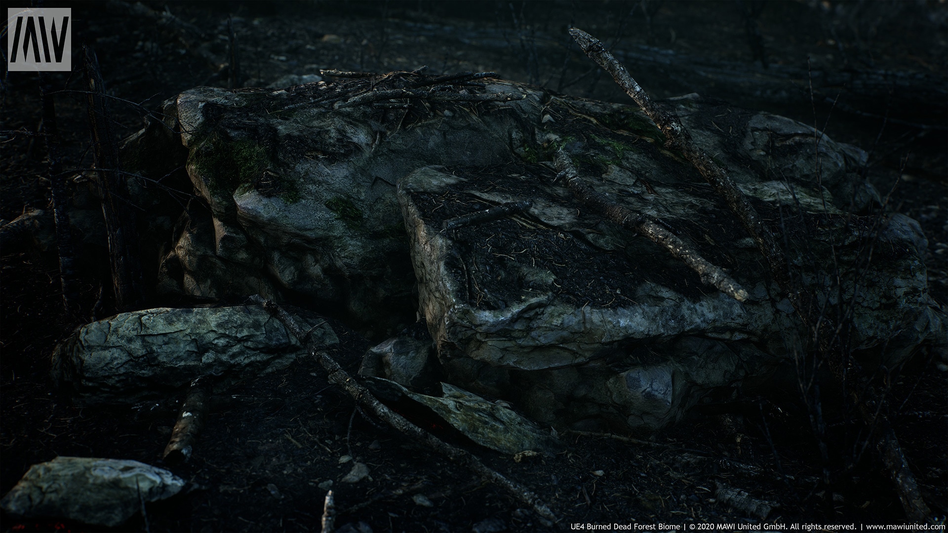 MW Burned Dead Trees Forest Biome in Environments - UE Marketplace