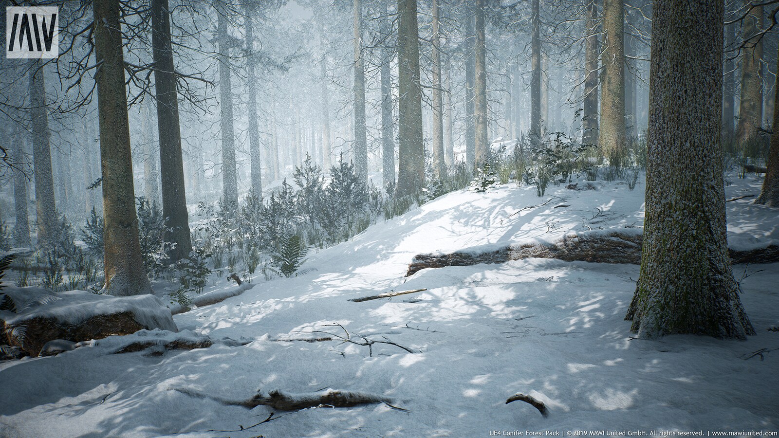 MW Conifer Forest Biome in Environments - UE Marketplace MW Conifer Forest Biome in Environments - UE Marketplace