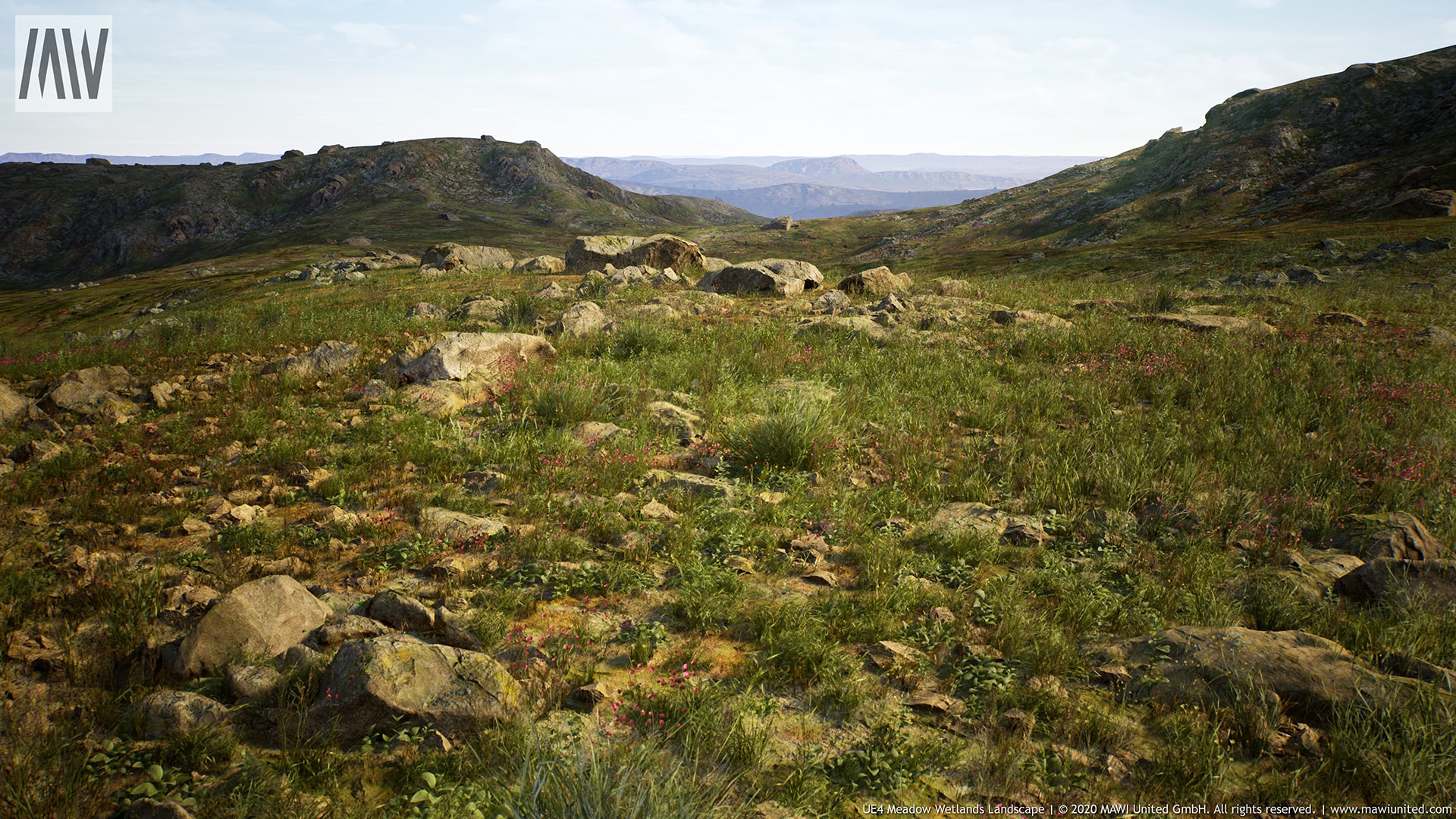 MW Meadow Wetlands Landscape in Environments - UE Marketplace