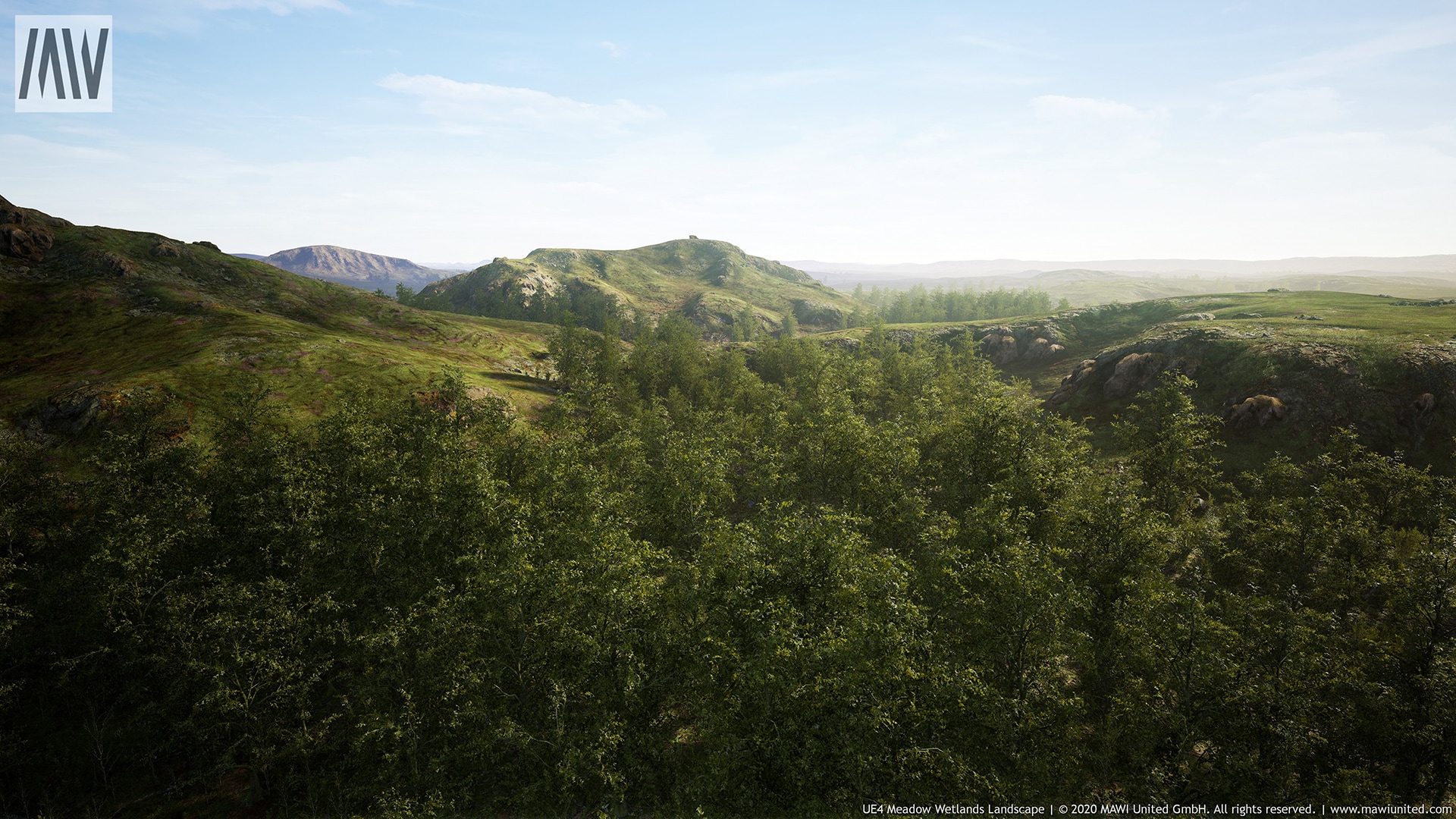 MW Meadow Wetlands Landscape in Environments - UE Marketplace