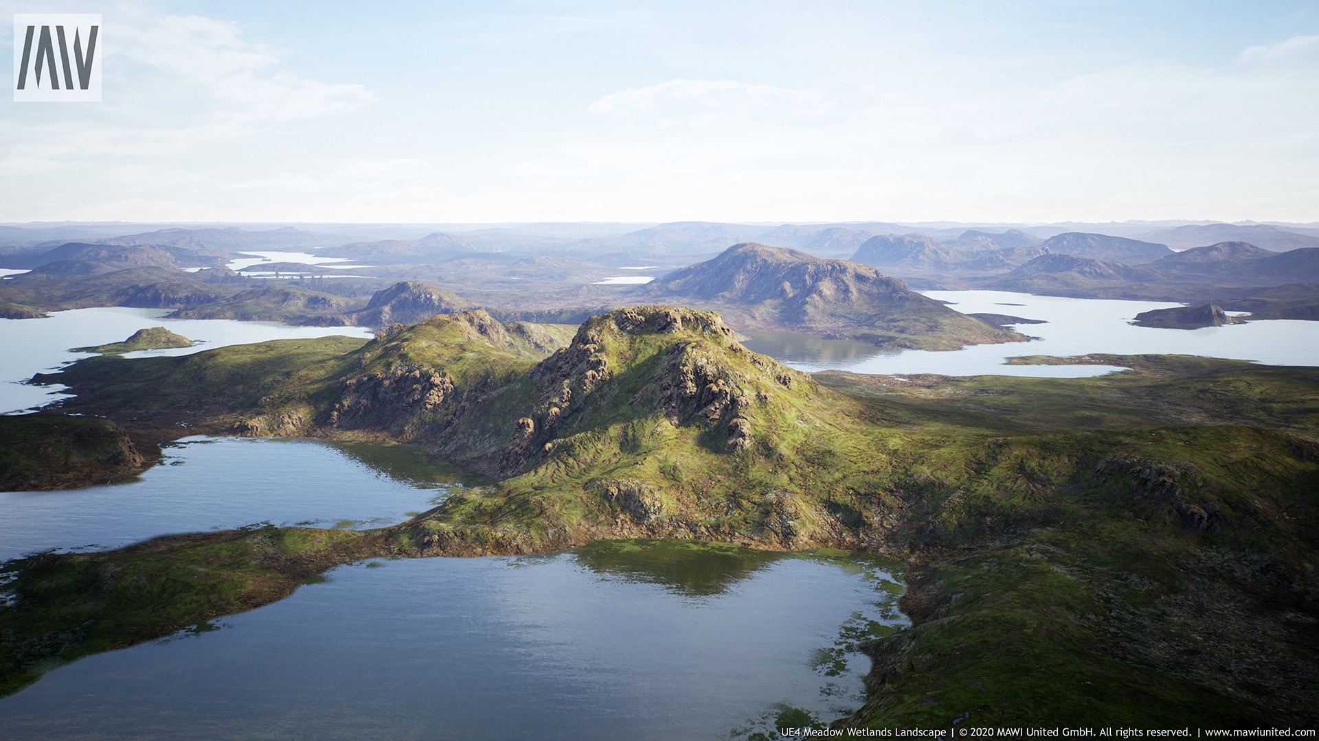 MW Meadow Wetlands Landscape in Environments - UE Marketplace