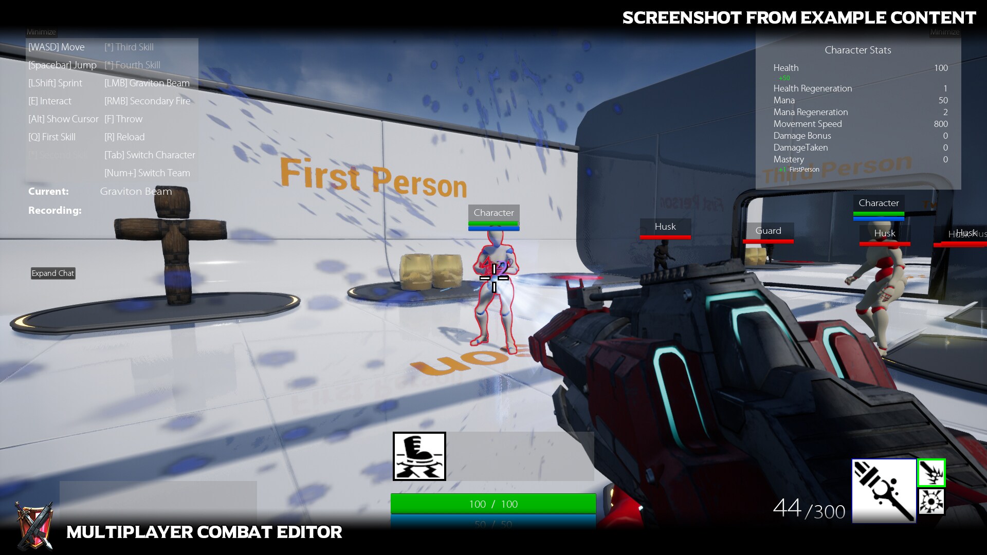 Multiplayer Combat Editor In Code Plugins Ue Marketplace 