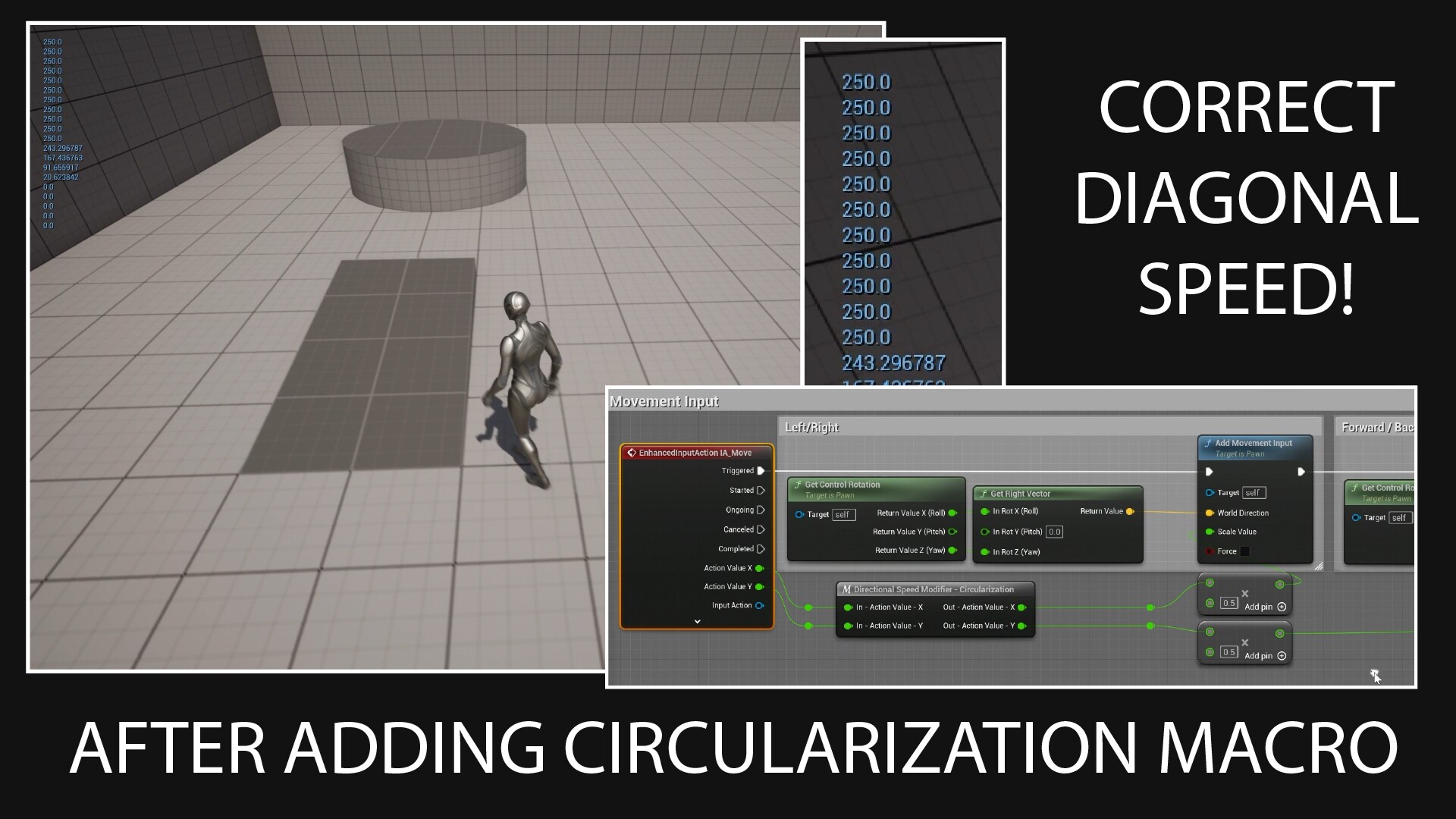 Movement Input Correction And Customization In Blueprints Ue Marketplace
