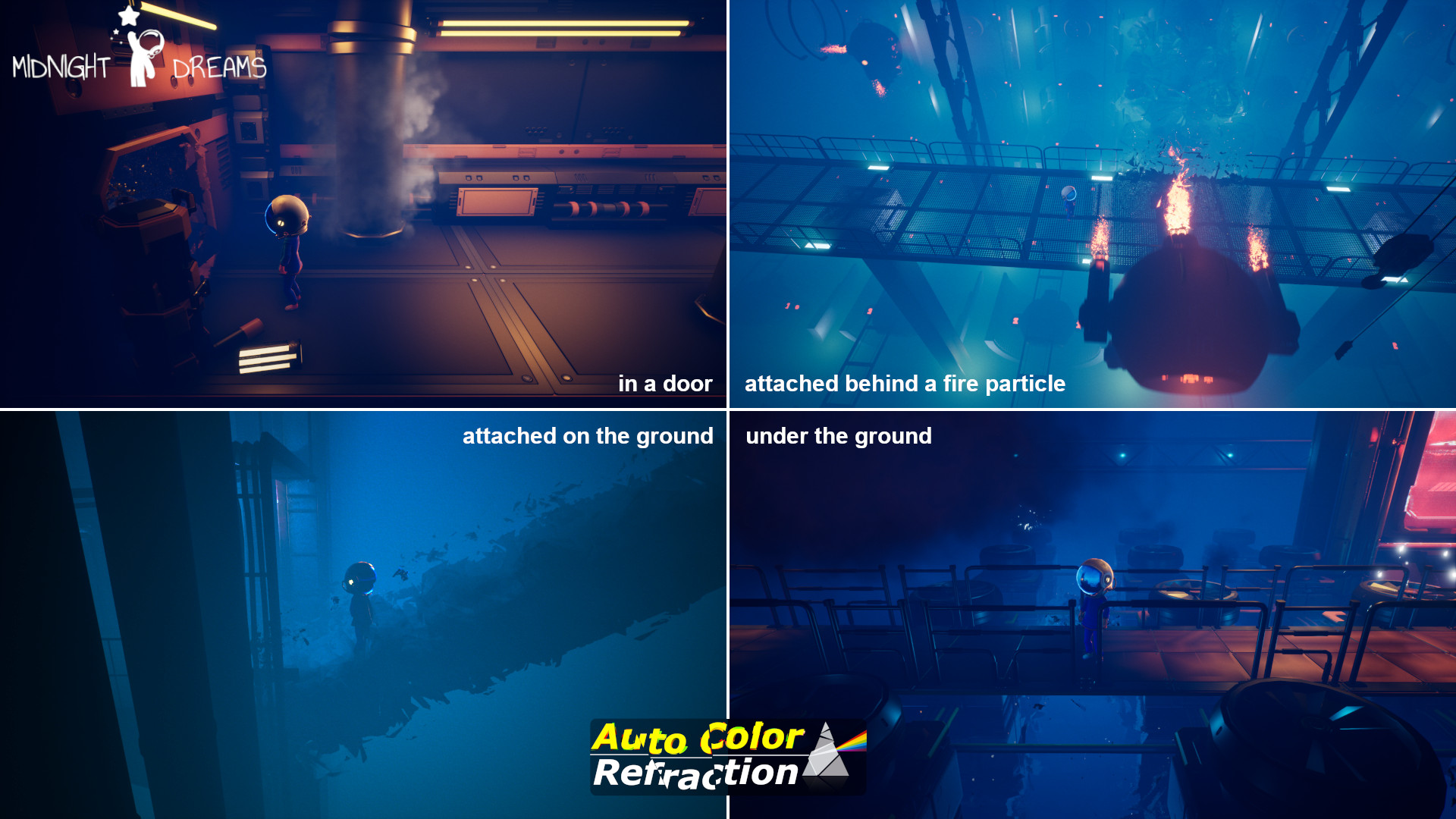 Auto Color Refraction Niagara