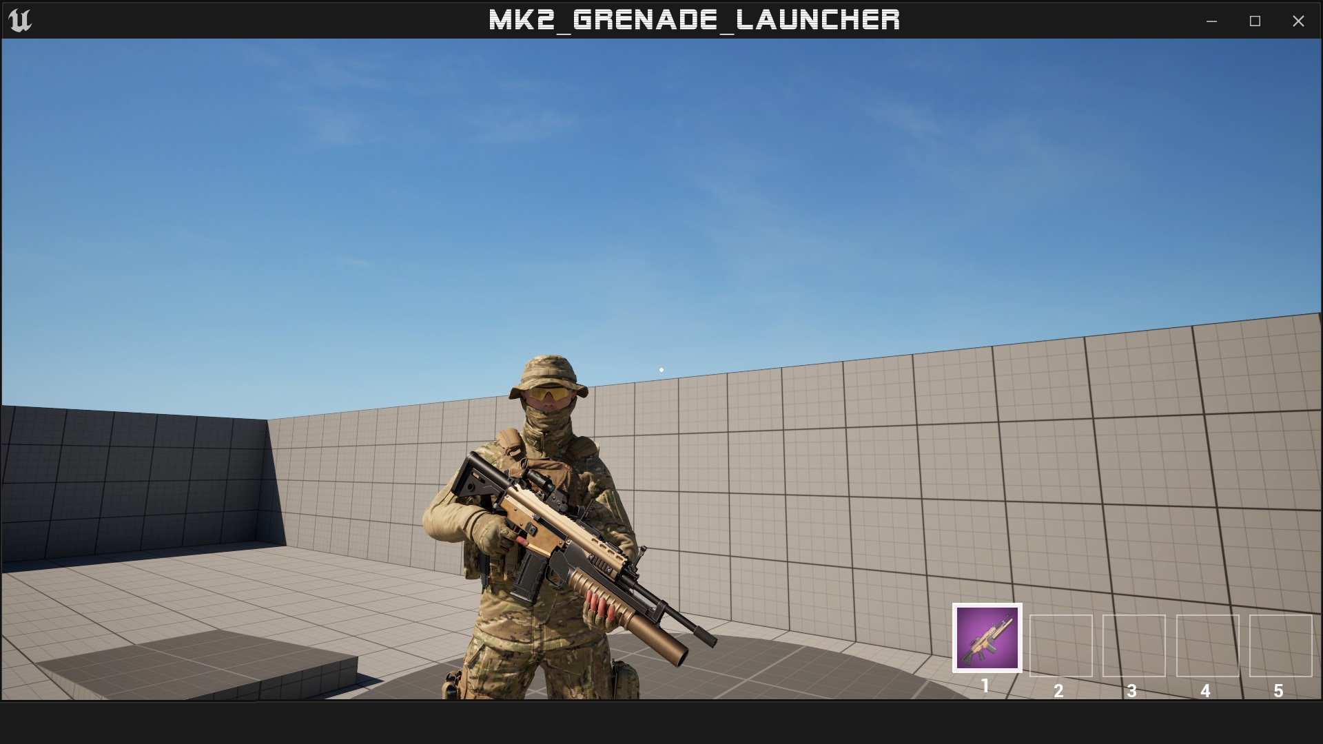 MK2 Grenade Launcher in Weapons - UE Marketplace