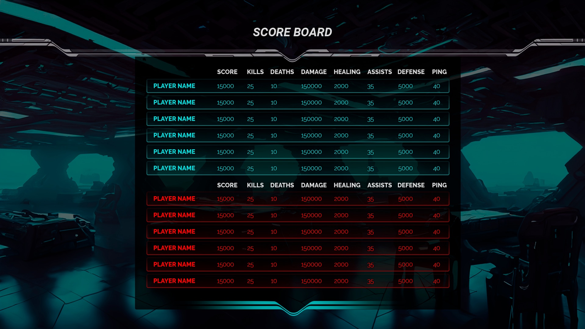 Modus UI Futuristic FPS UI Theme in 2D Assets - UE Marketplace