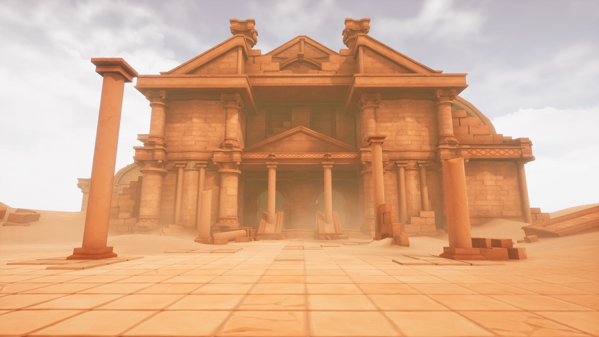 Stylized Temple Pack