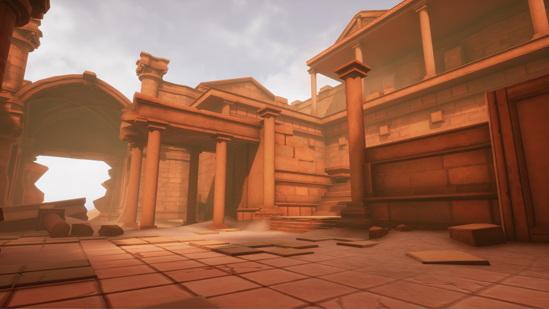 Stylized Temple Pack