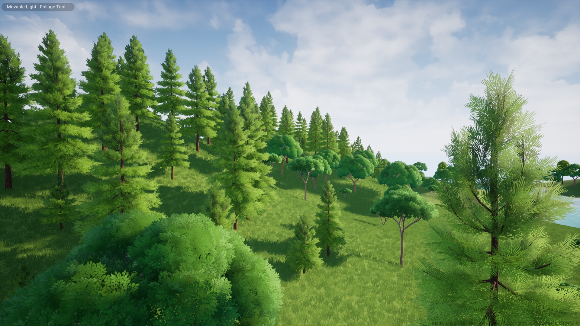 Stylized Trees Pack in Props - UE Marketplace