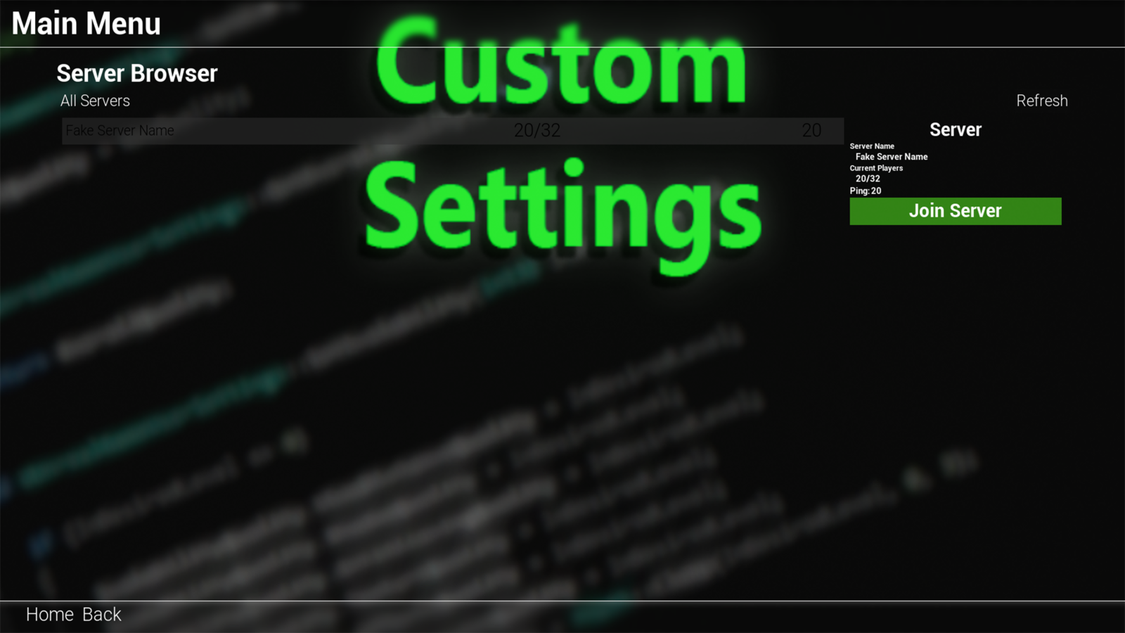 Custom Settings In Code Plugins Ue Marketplace