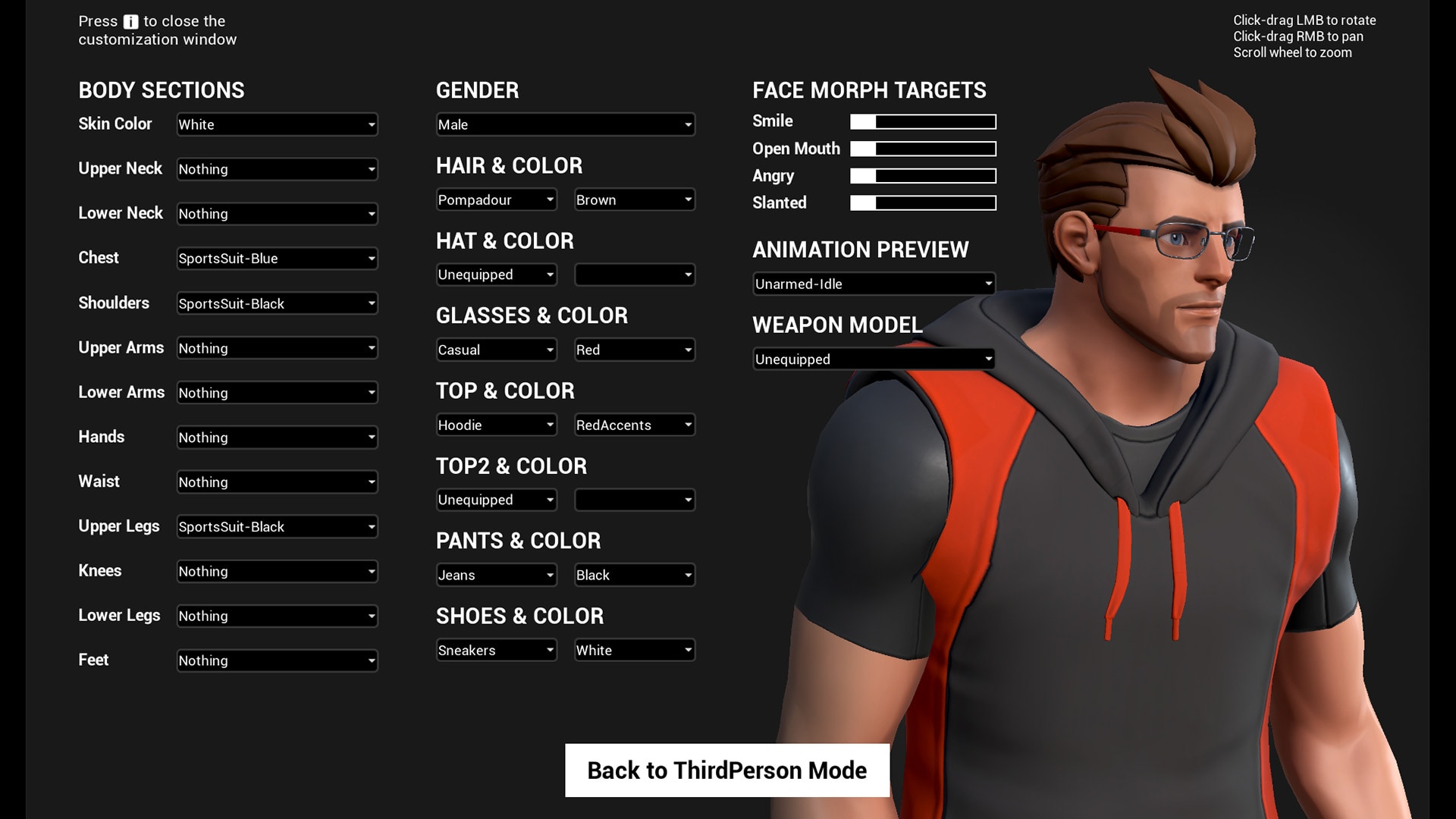 Stylized Action Adventure Male + Customization in Characters - UE ...