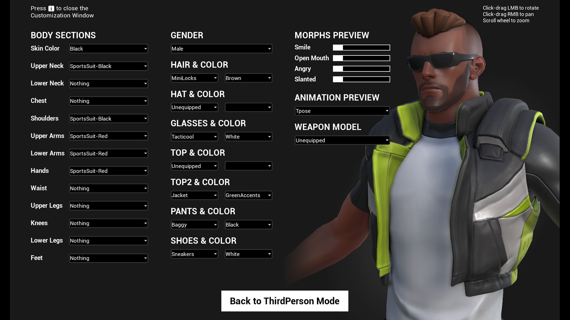 Stylized Action Adventure Male + Customization in Characters - UE ...