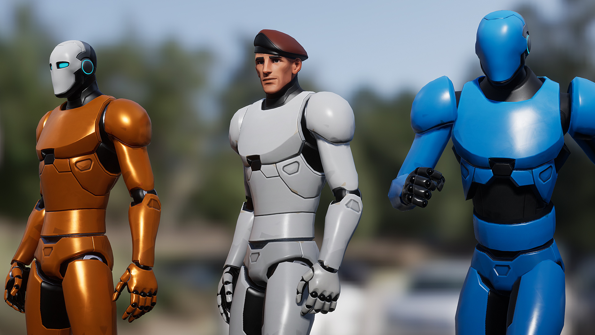 LEAKED GAME ASSETS - Modular Male Mannequin on Standard Skeleton