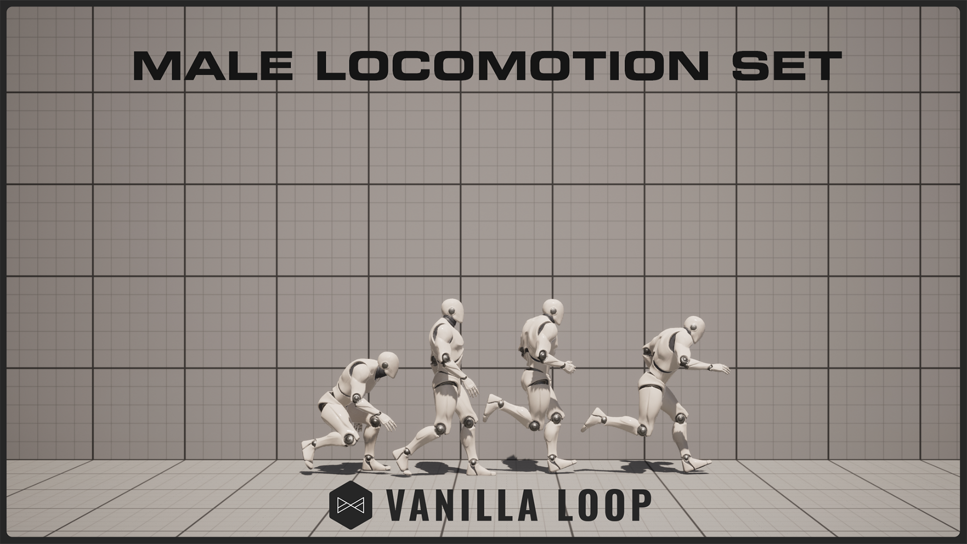 Male Locomotion Set
