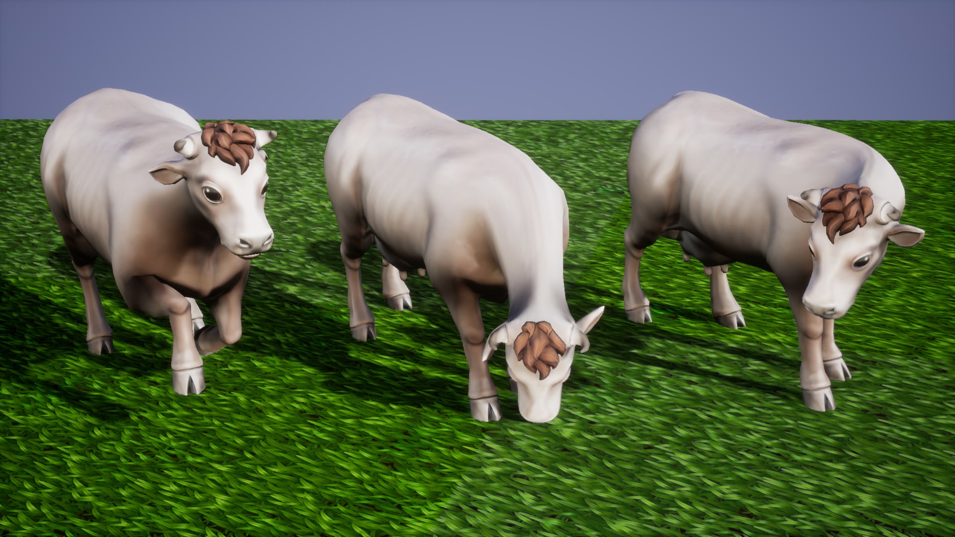 Stylized Cow in Characters - UE Marketplace