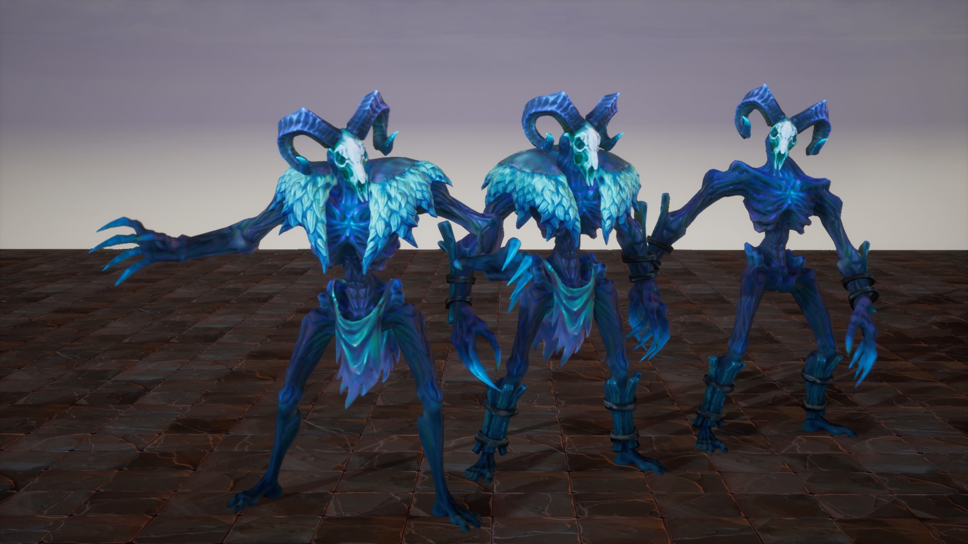 Modular Stylized Fantasy Forest Demon in Characters - UE Marketplace