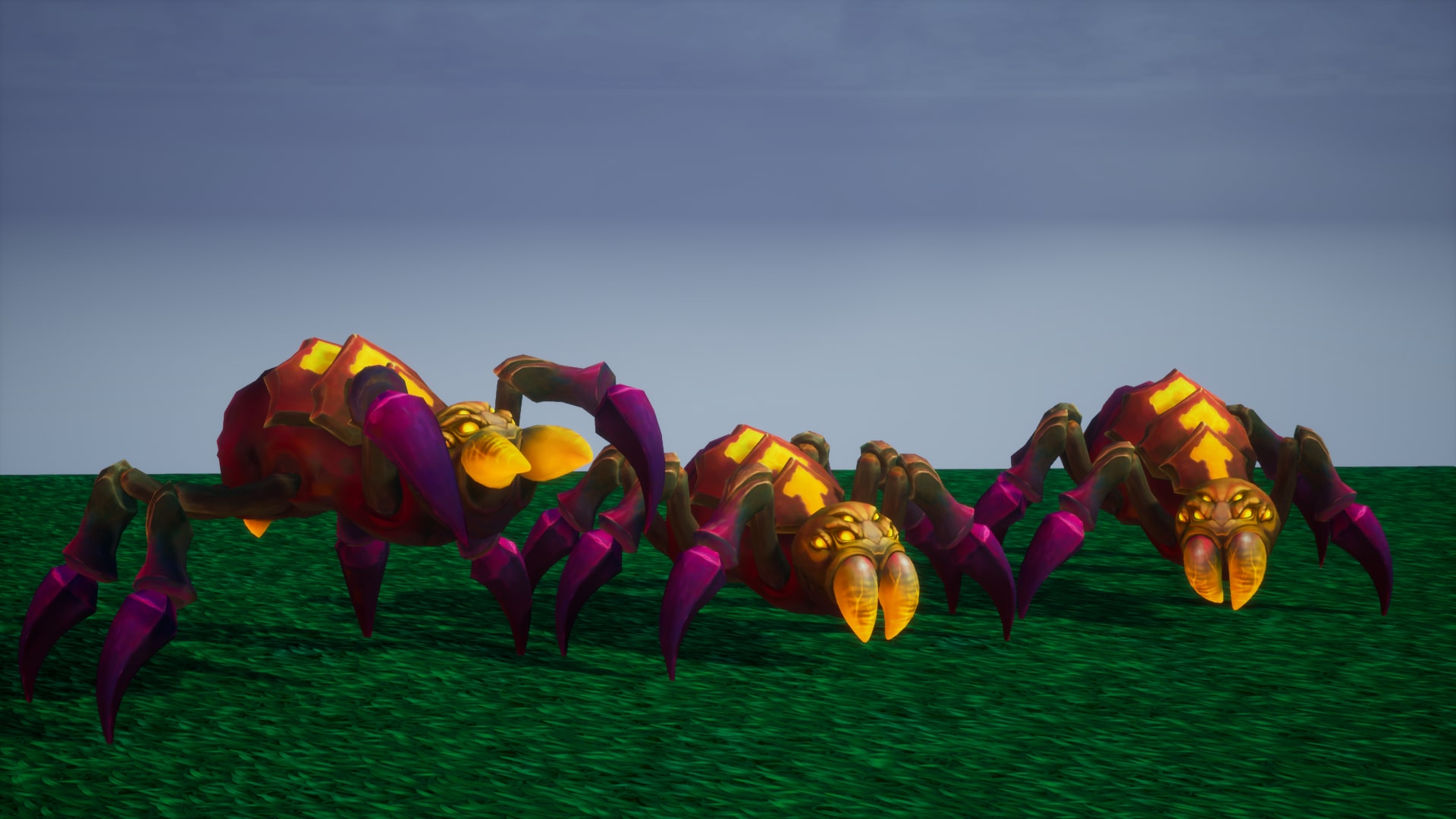 Stylized Fantasy Forest Spider, 카테고리 캐릭터 - UE 마켓플레이스