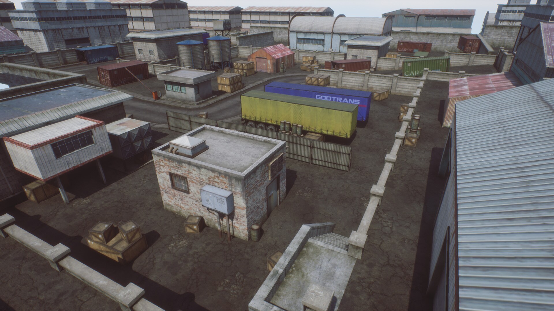 FPS Mobile Game Map v1 with assets in Environments - UE Marketplace