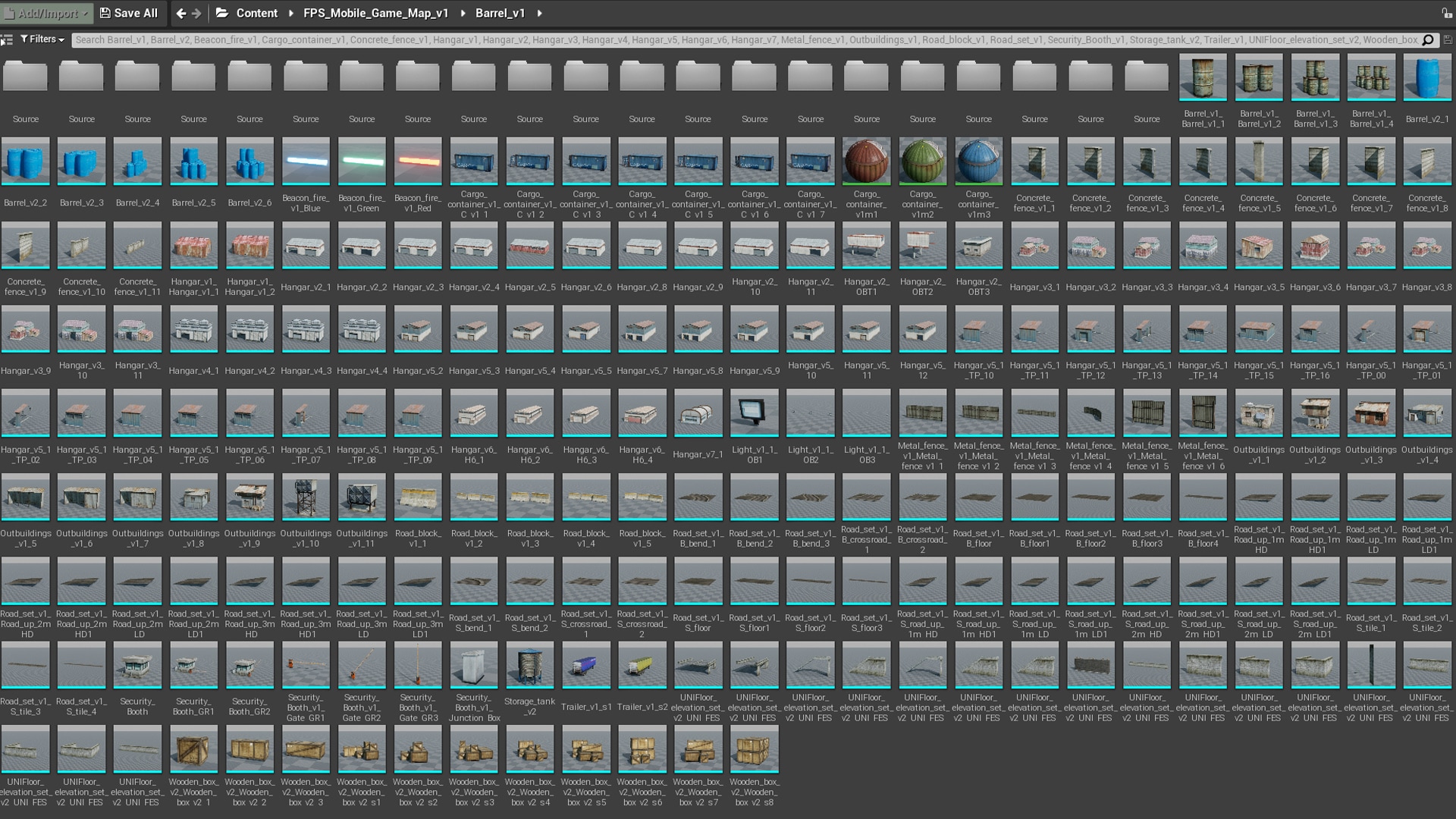 FPS Mobile Game Map v1 with assets in Environments - UE Marketplace