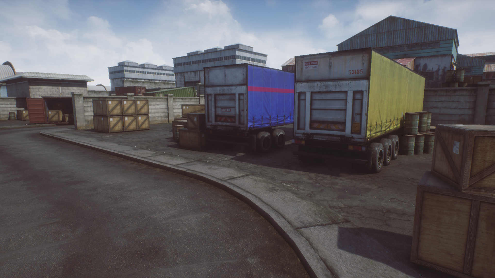 FPS Mobile Game Map v1 with assets