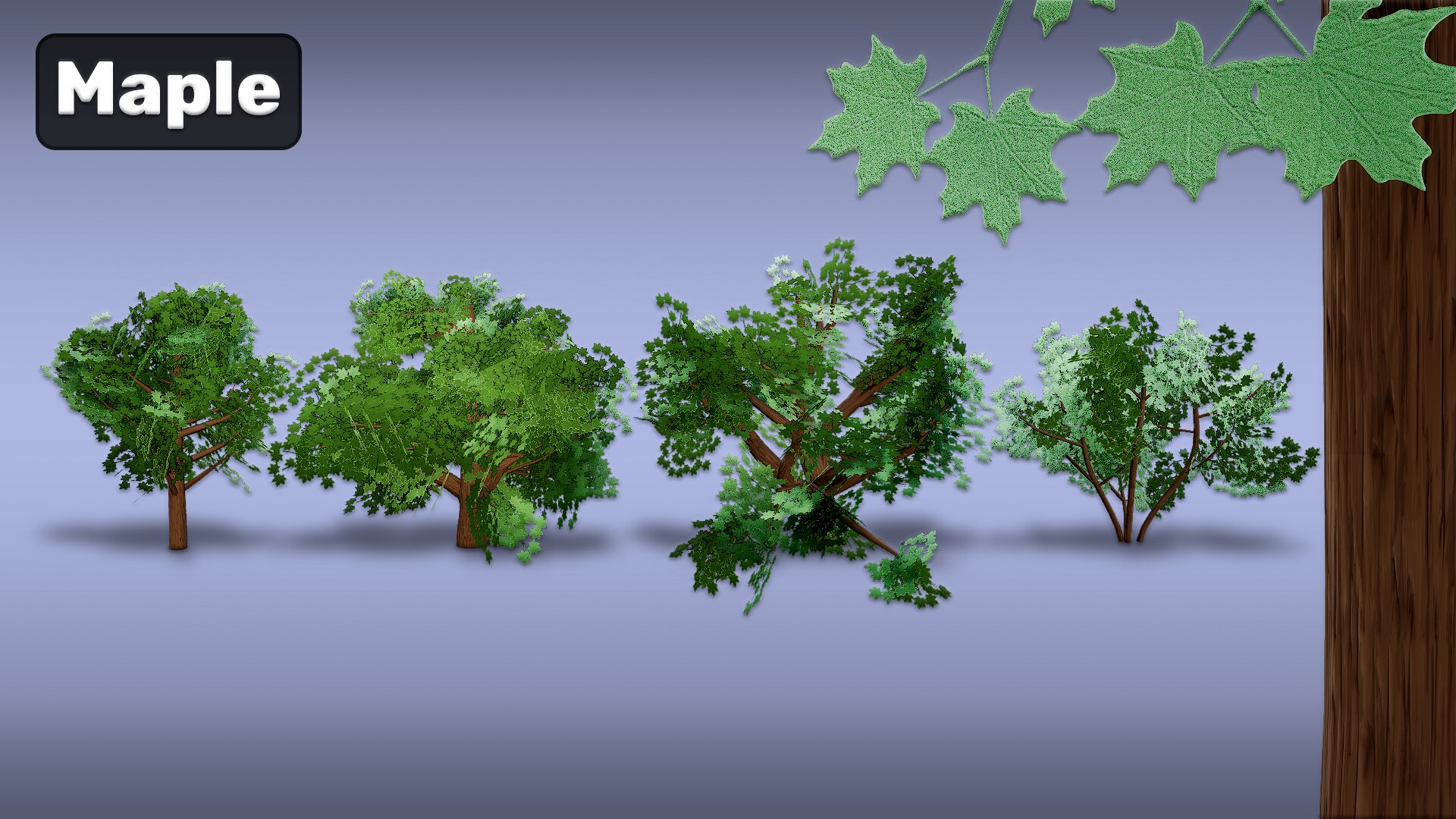 200x Stylized Trees Mega Pack, 카테고리 소품 - UE 마켓플레이스