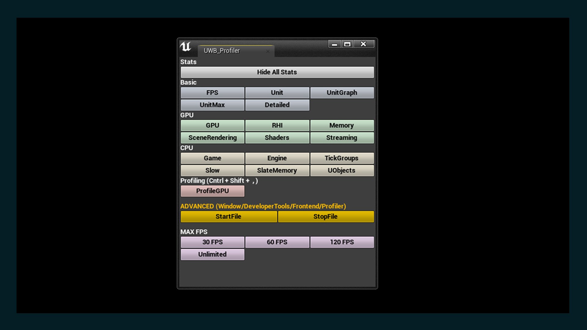 Performance Profiling Tool in Blueprints - UE Marketplace Performance Profiling Tool in Blueprints - UE Marketplace