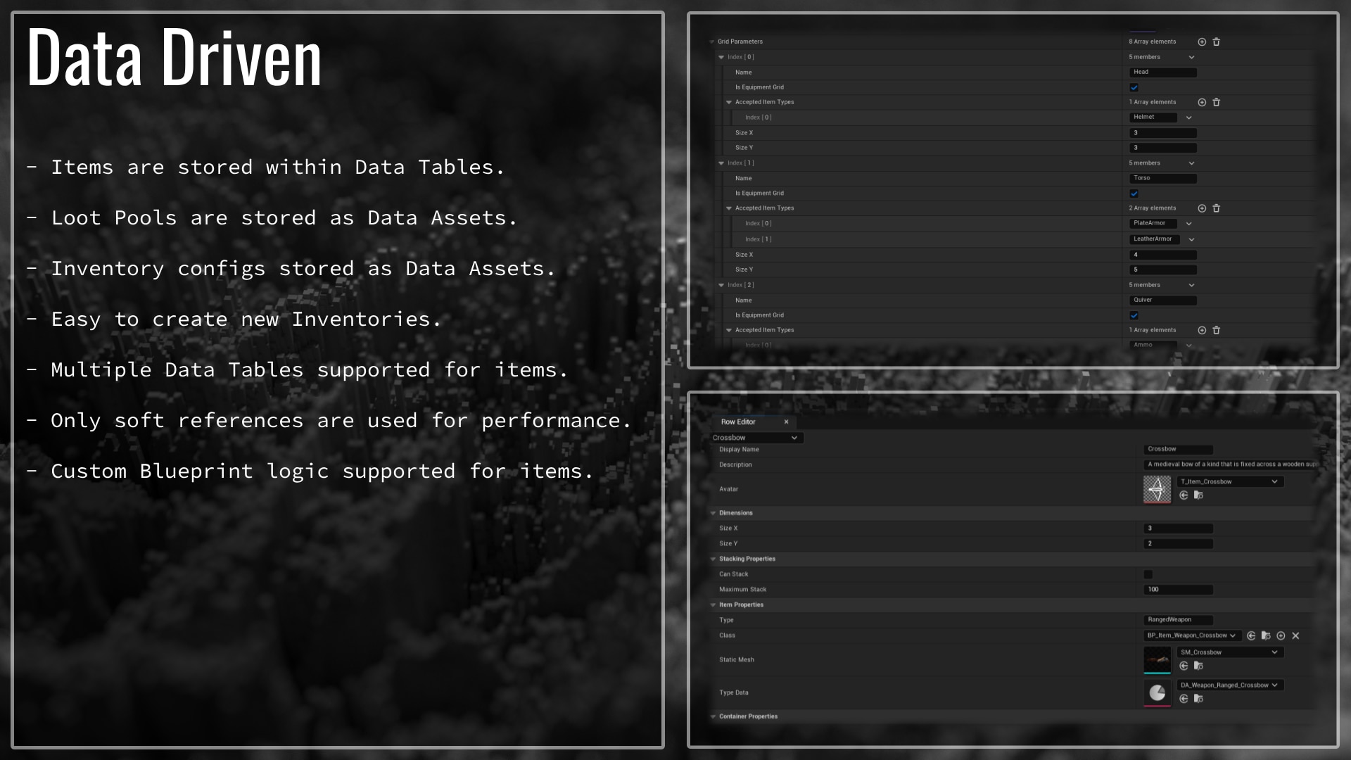 Grid Inventory System In Code Plugins Ue Marketplace
